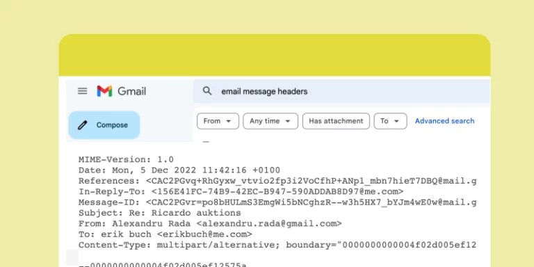 What are email headers? [+ list]