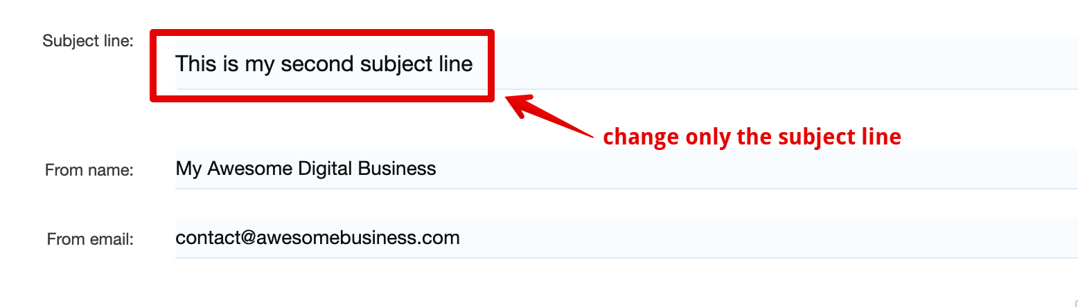 Best words for email subject lines