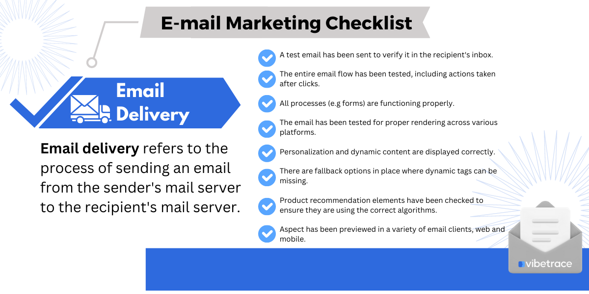45 Basic Points Email Newsletter Checklist - Vibetrace