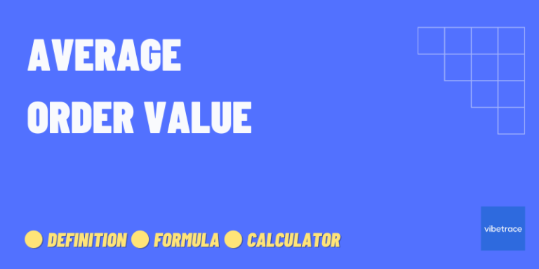 Average Order Value - Vibetrace