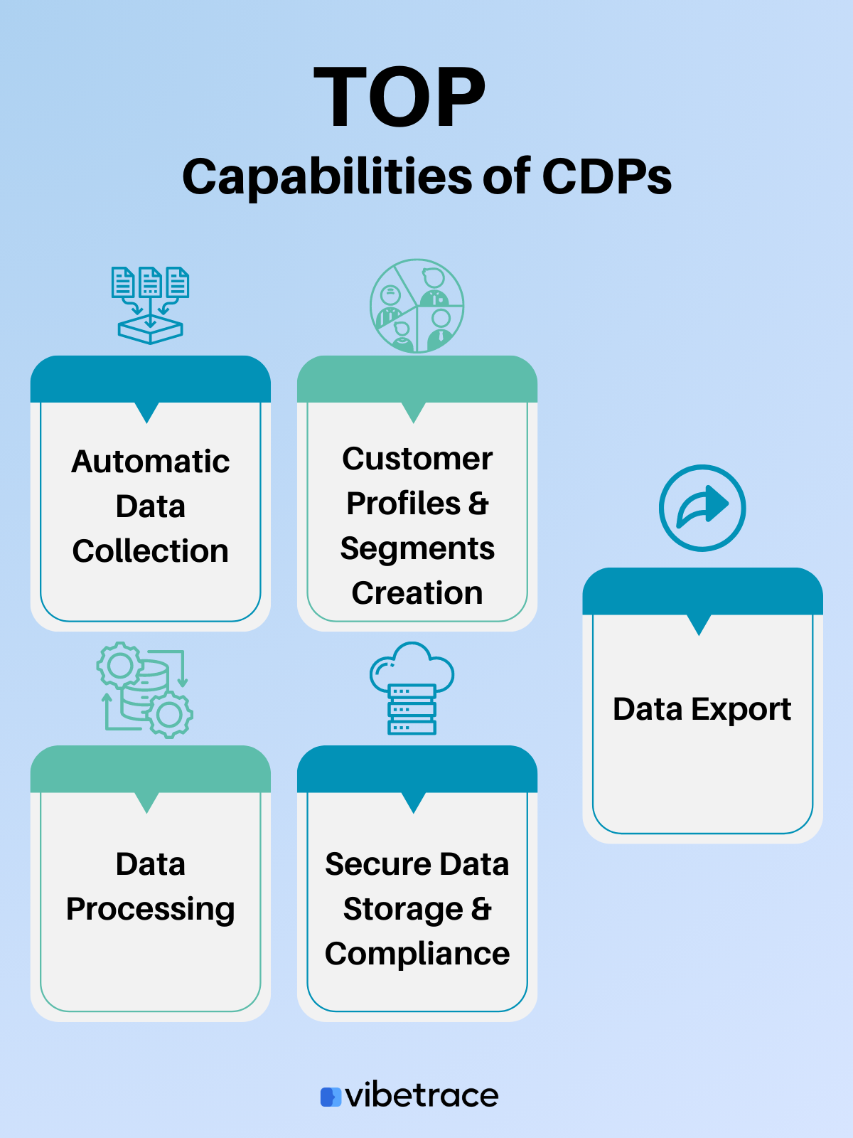 Top Capabilities of Customer Data Platforms - Vibetrace