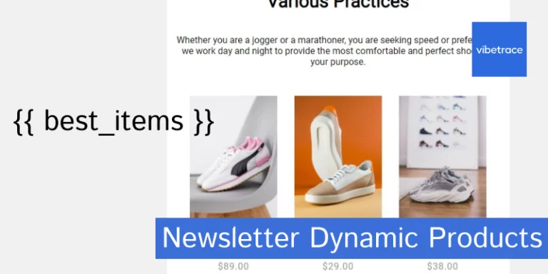 Email Newsletter with Dynamic Products
